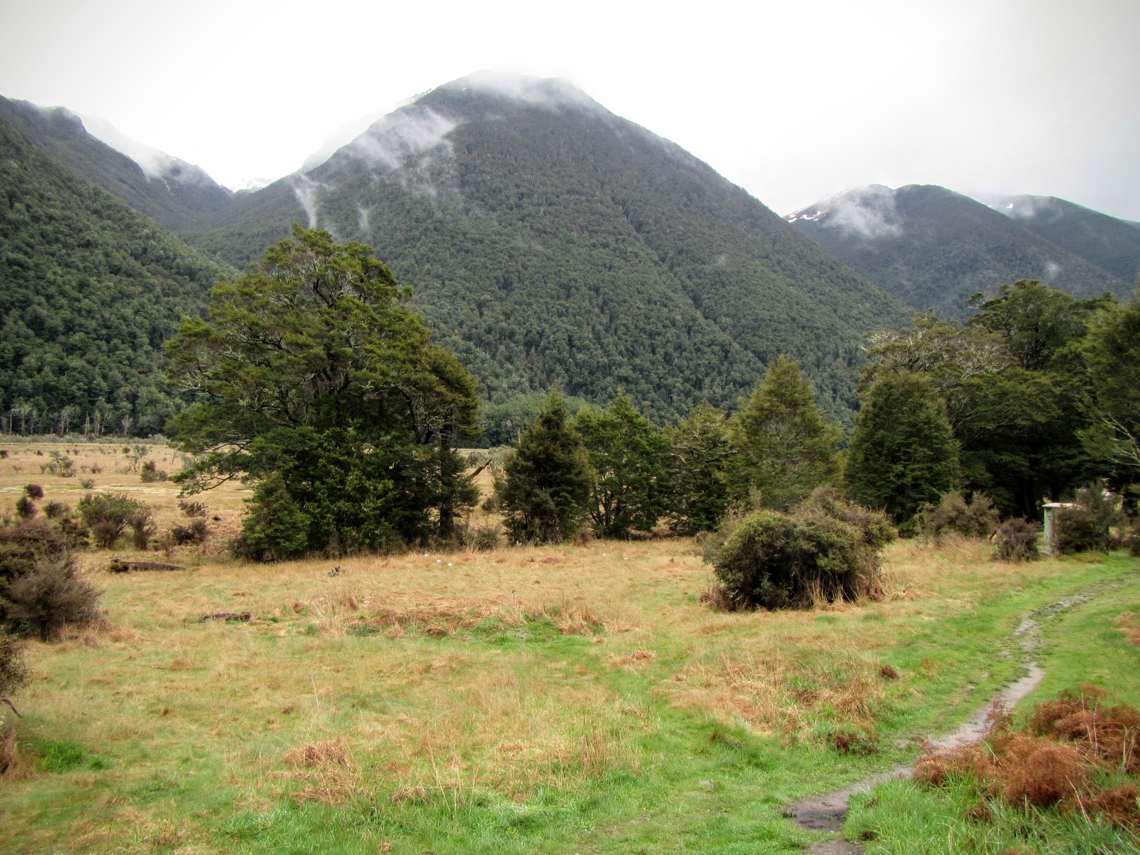 Tramping in the New Zealand backcountry: NZ Bush Adventures: Lake ...