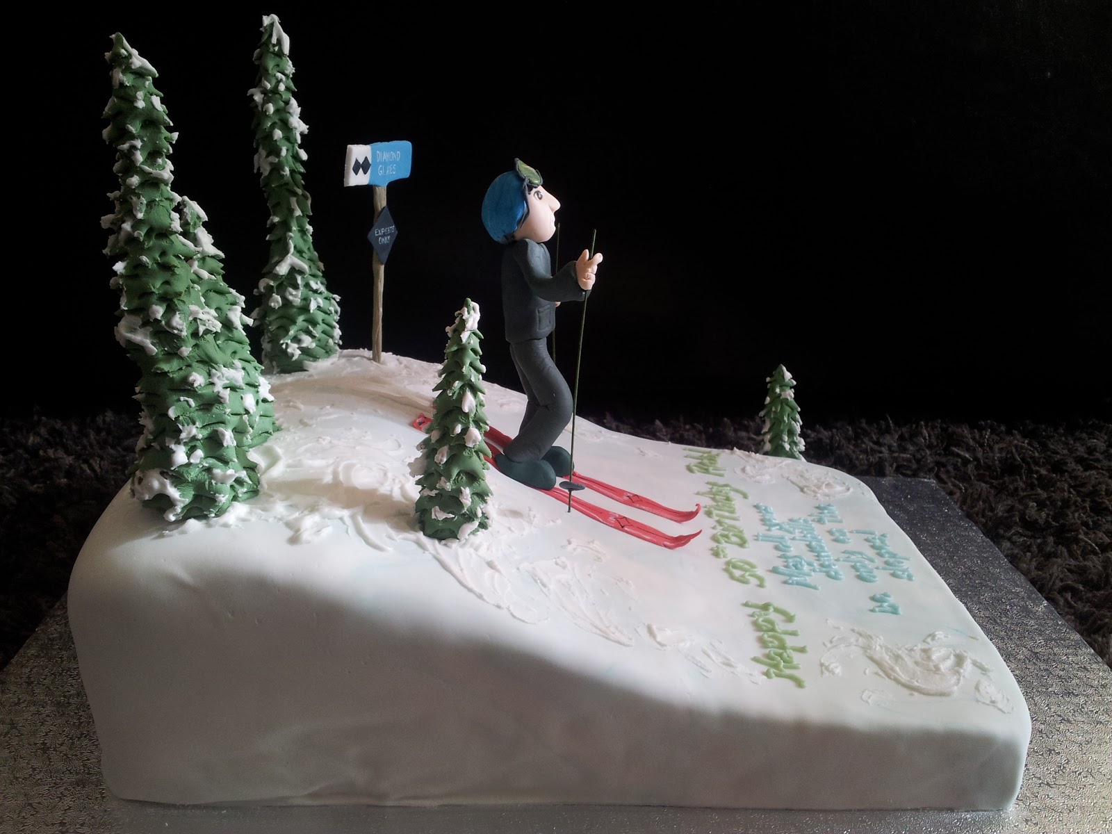 Kiddles 'N Bits: Skiing cake