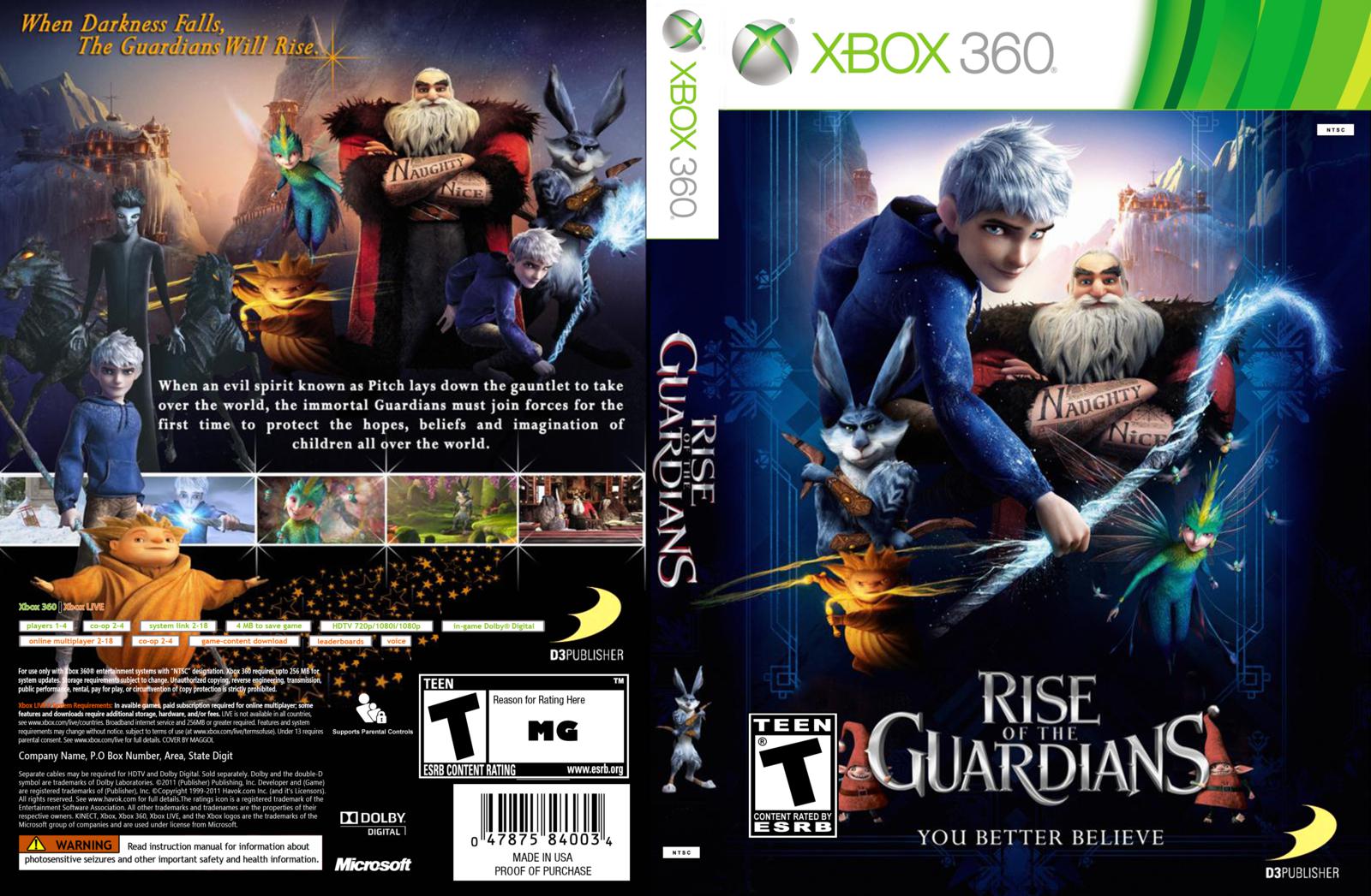 Lin Games Cinema RPG Musica & Variedades.: Capas DVDS XBOX 360 Jogos Novos