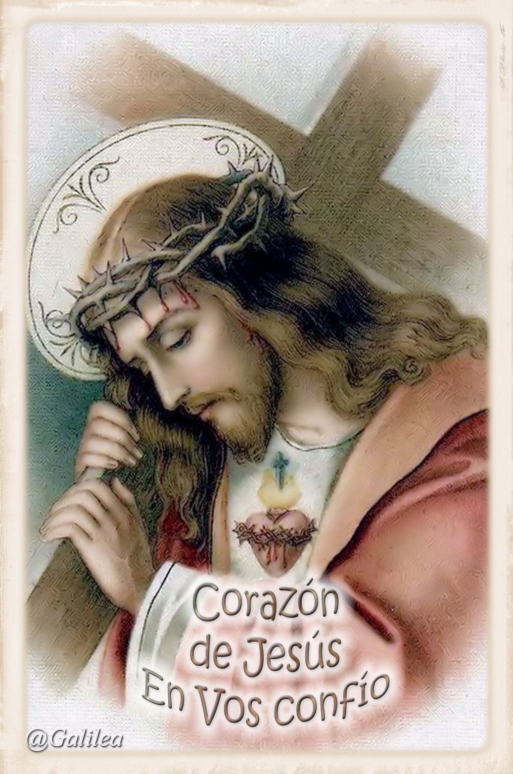 Imágenes religiosas de Galilea: Corazón de Jesús