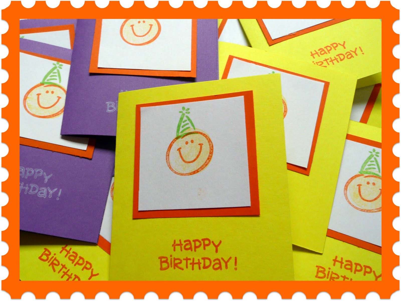 The Very Busy Kindergarten: Birthday Cards