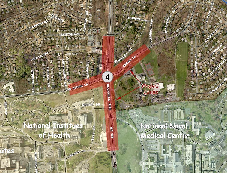 Go Montgomery: SHA Completes MD 355/Cedar Lane Intersection Improvement ...