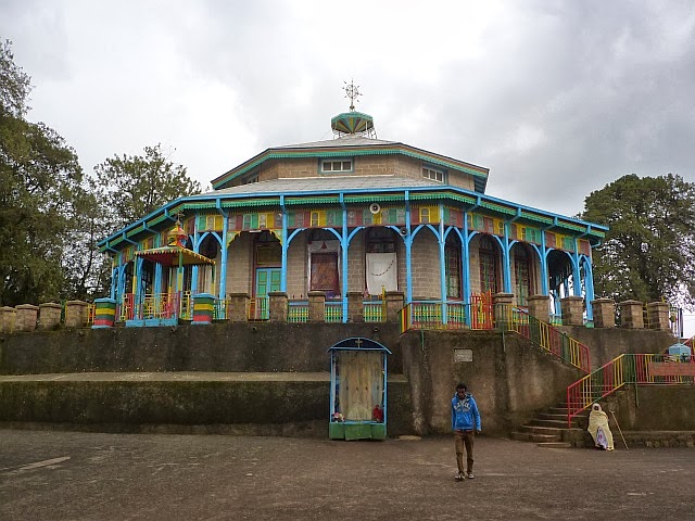 The Farrell Family in Africa: Entoto Maryam Church and Emperor Meneliks ...