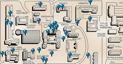Maps Mania: Mapping the UT Tower Shooting