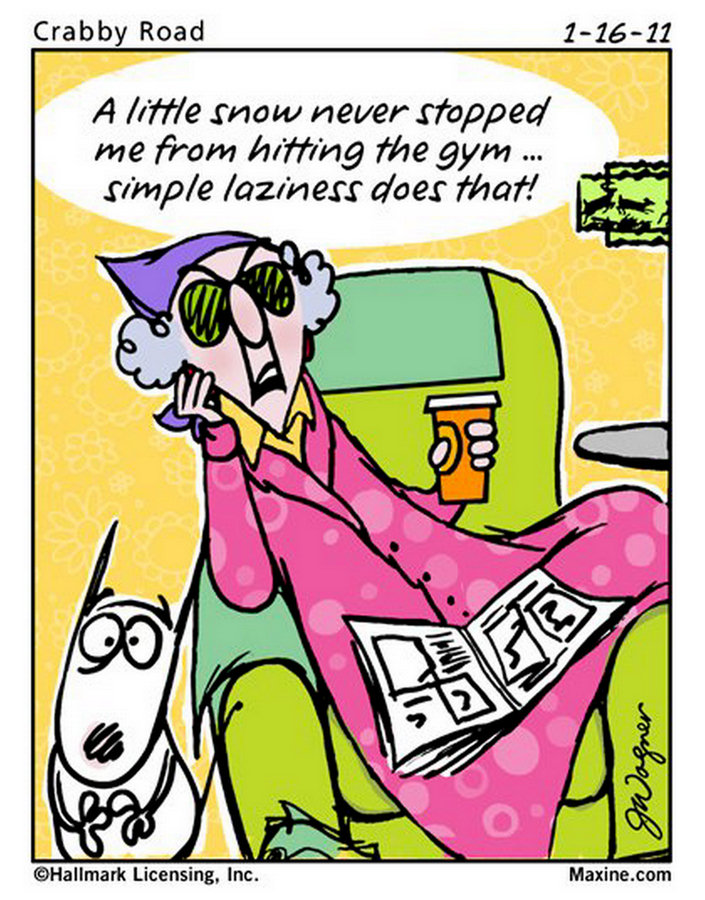 Chuck's Fun Page 2: Some mildly amusing Maxine cartoons