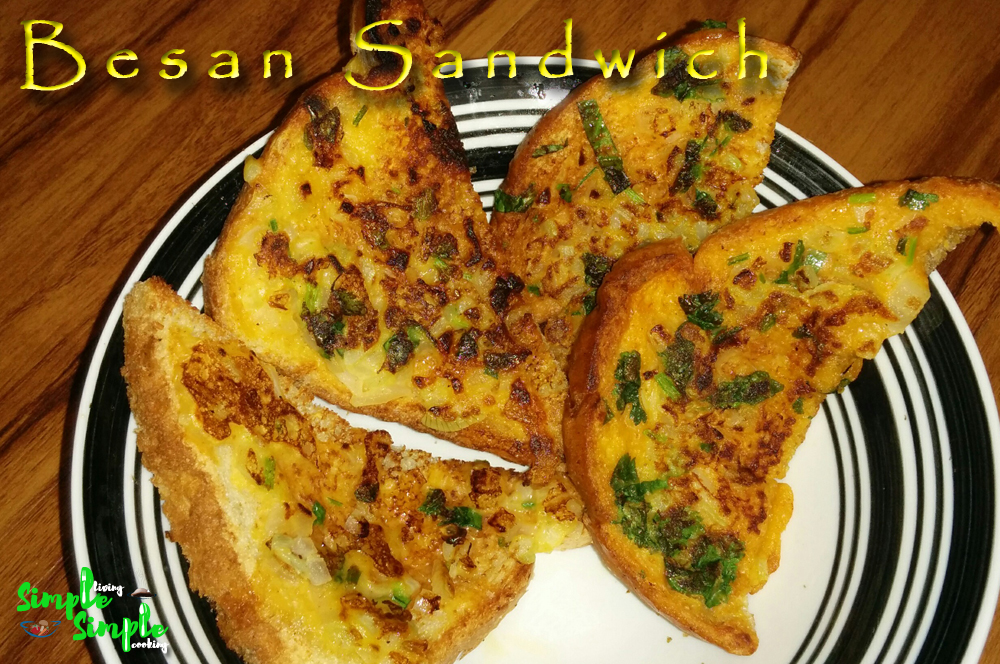 Simple Living Simple Cooking: Besan Bread/Sandwich