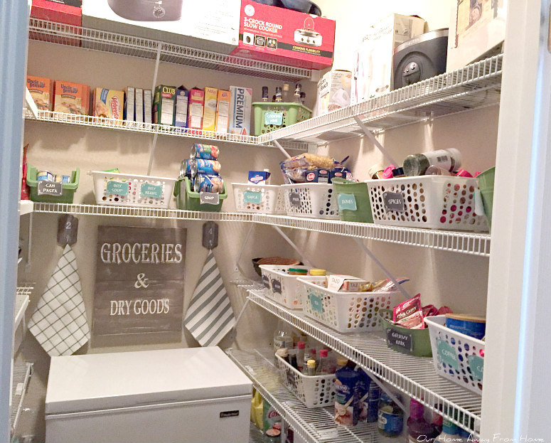 Our Home Away From Home: A VEGETABLE STAND FOR THE PANTRY