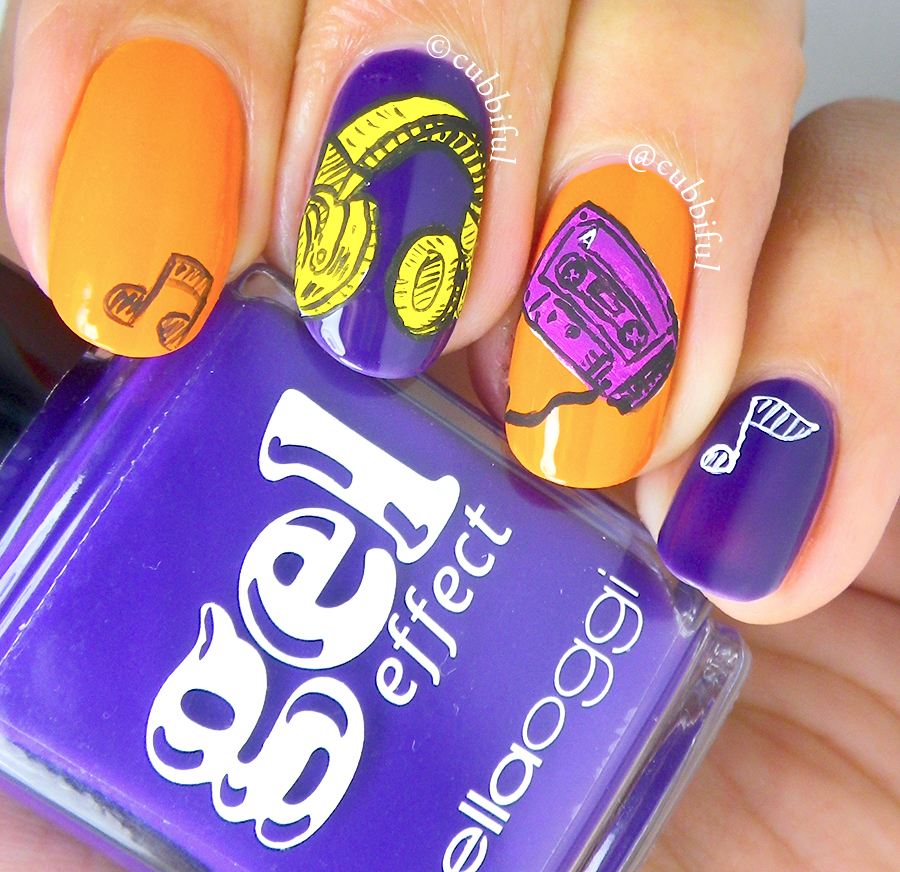 cubbiful: 80s Nail Art