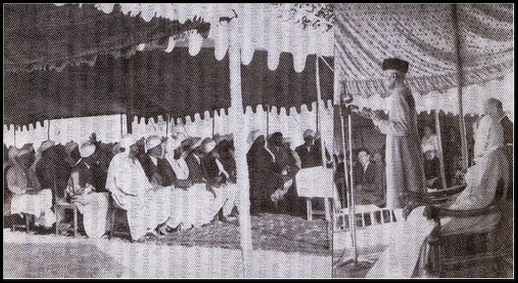 Quaid-e-Azam Muhammad Ali Jinnah Speech Picture In Jalsa - Shehar-e ...