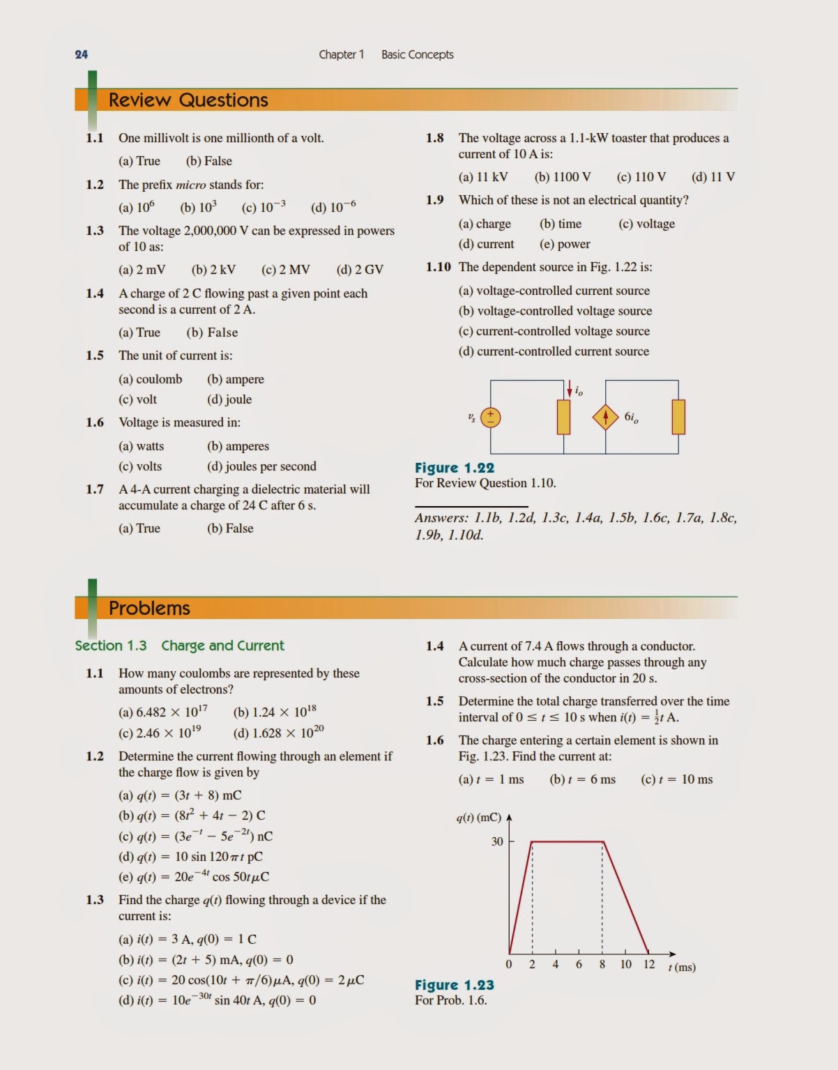 Hyperphysics ajc: Alexander - electric circuits - chap 01