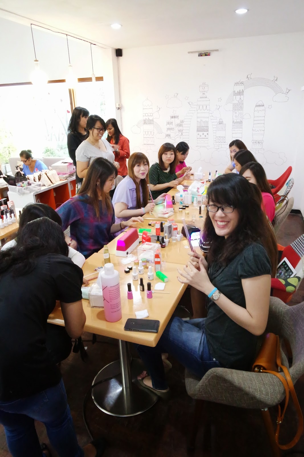 Event Report : 3D Nail Art Workshop with Me-Nail - Pink and Undecided