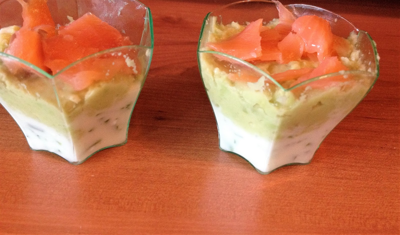 Mes Recettes Rapides Verrine Avocat Saumon Fumé