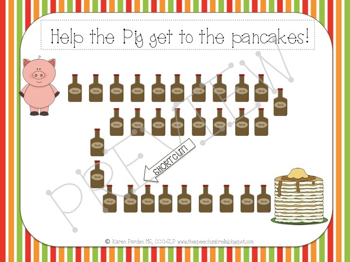 The Speech Umbrella: Pigs and Pancakes!