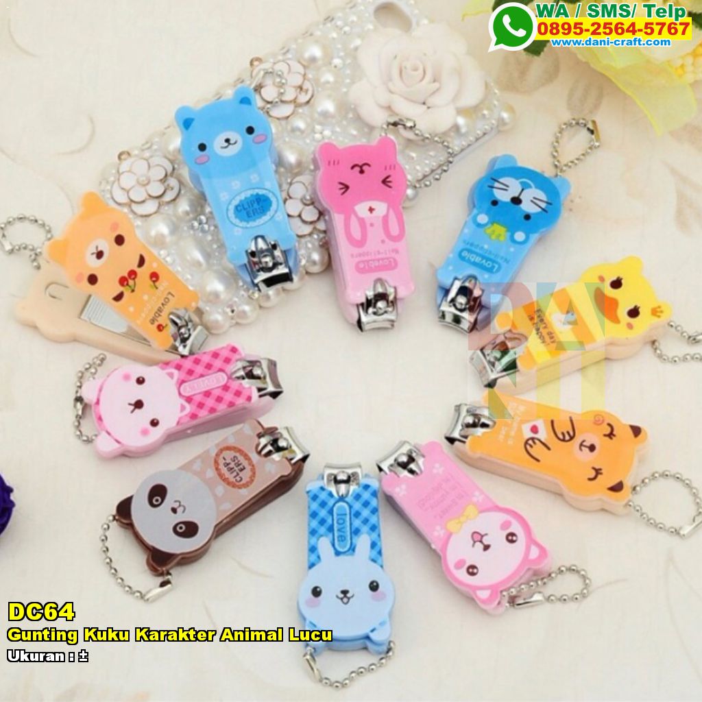 Gunting Kuku Karakter Animal Lucu | Souvenir Pernikahan