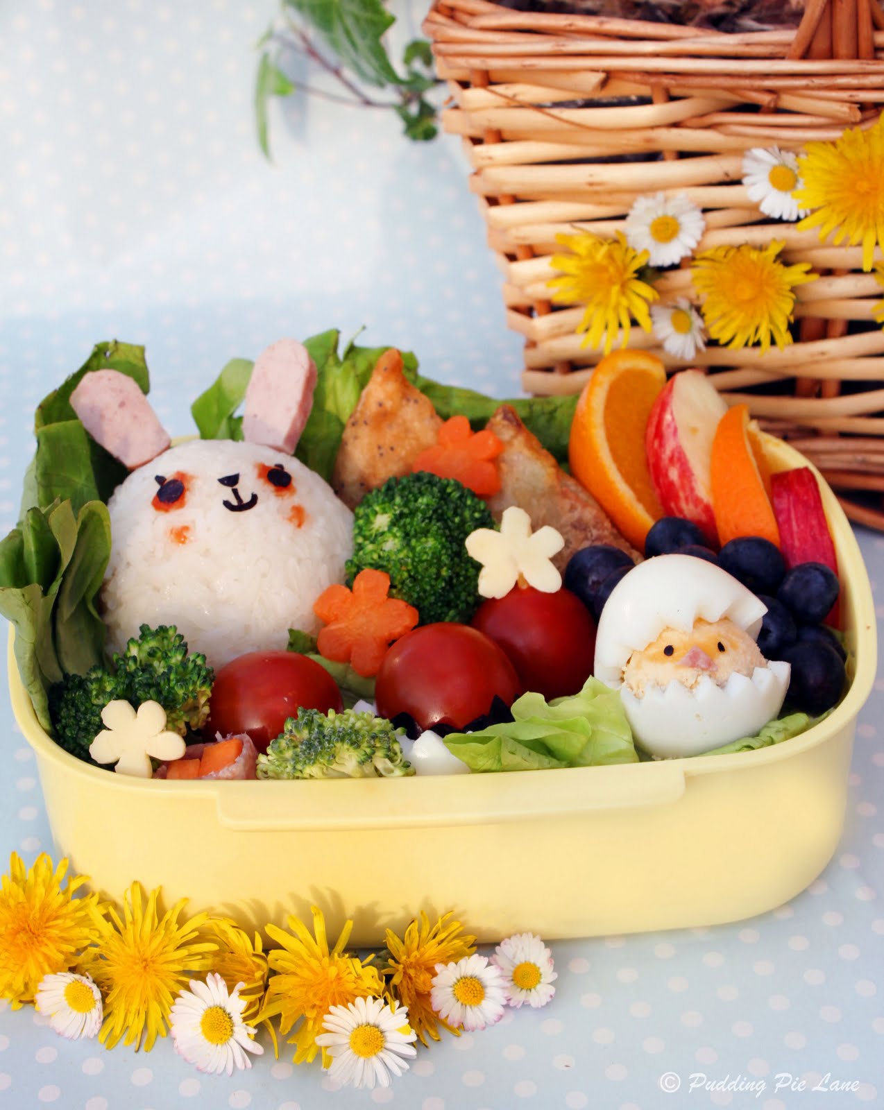 Cute Bunny Bento
