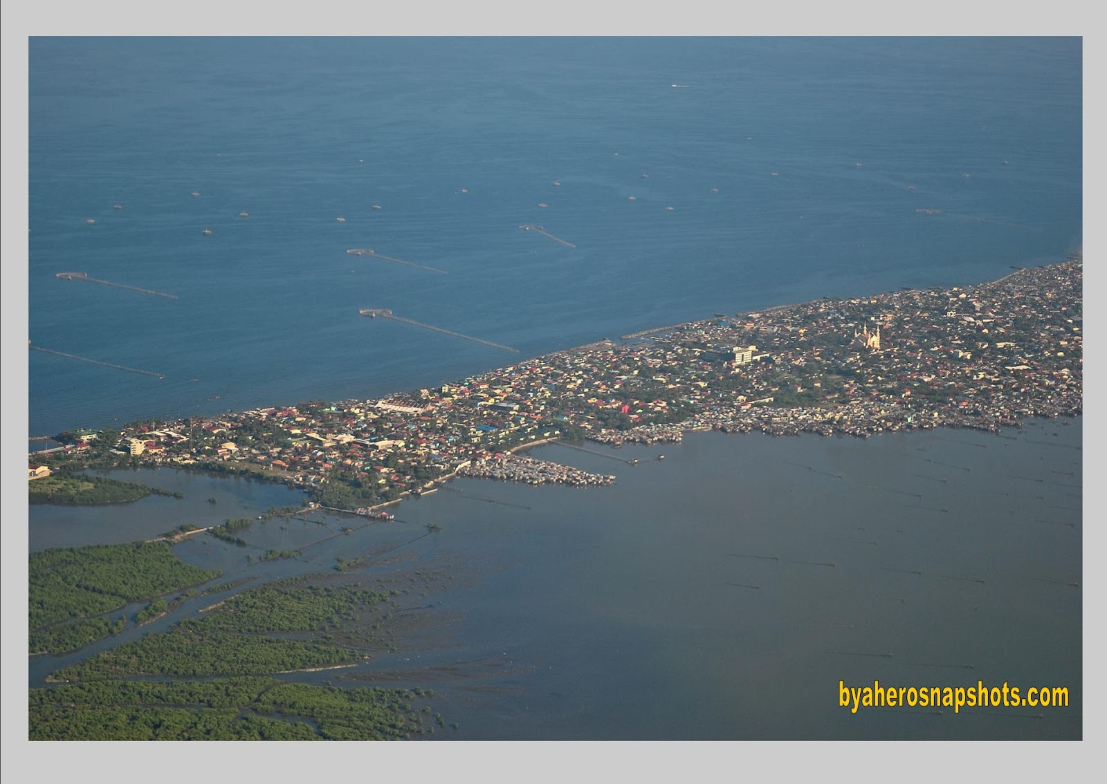Byahero: Aerial view of Cavite City