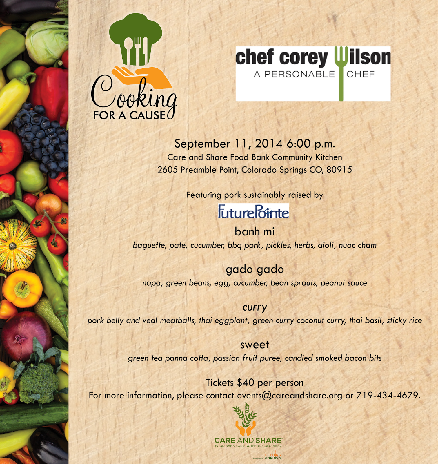 Cooking for A Cause