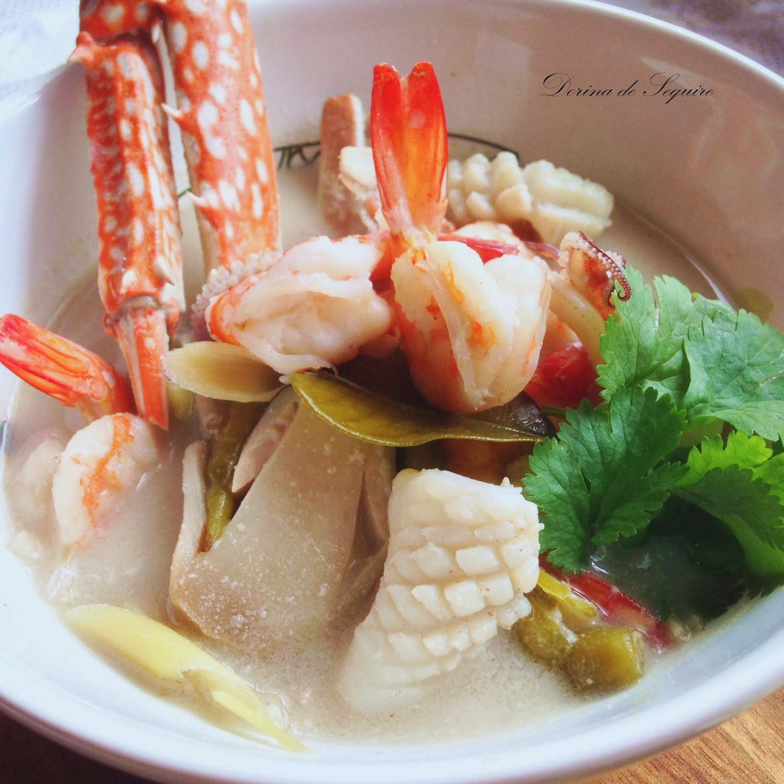 Dorina's Delight™: THAI SUNDAY - TOM KHA TALAY