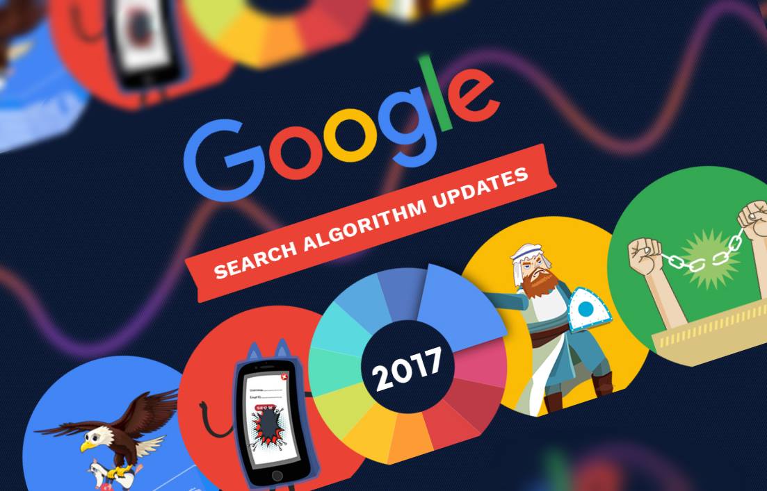All the Google Search Algorithm Updates Released In 2017 - Infographic