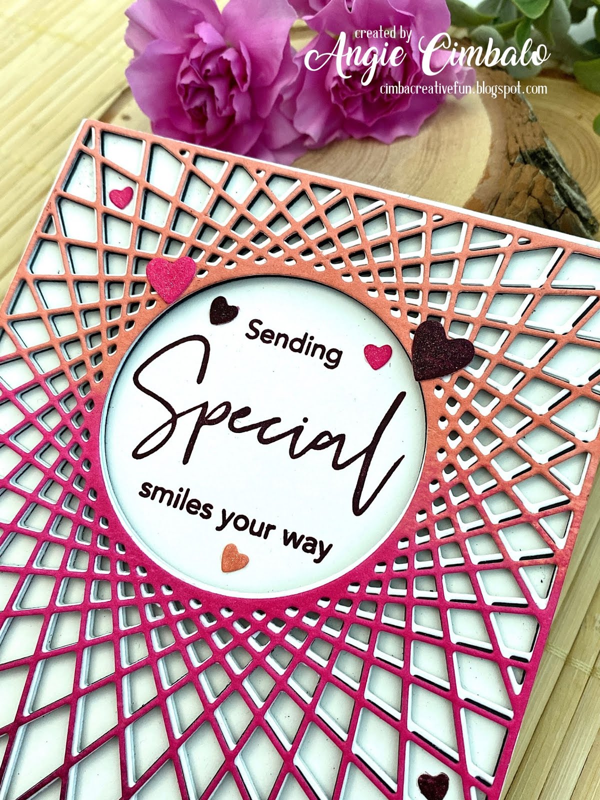 Cimbacreativefun: String Art Sending Special Smiles Your Way