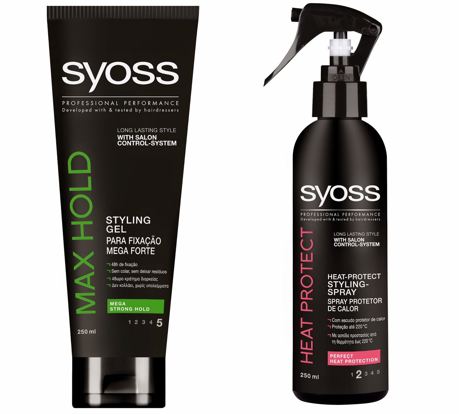 Syoss Styling: fixação de longa duração - com Salon Control-System ...