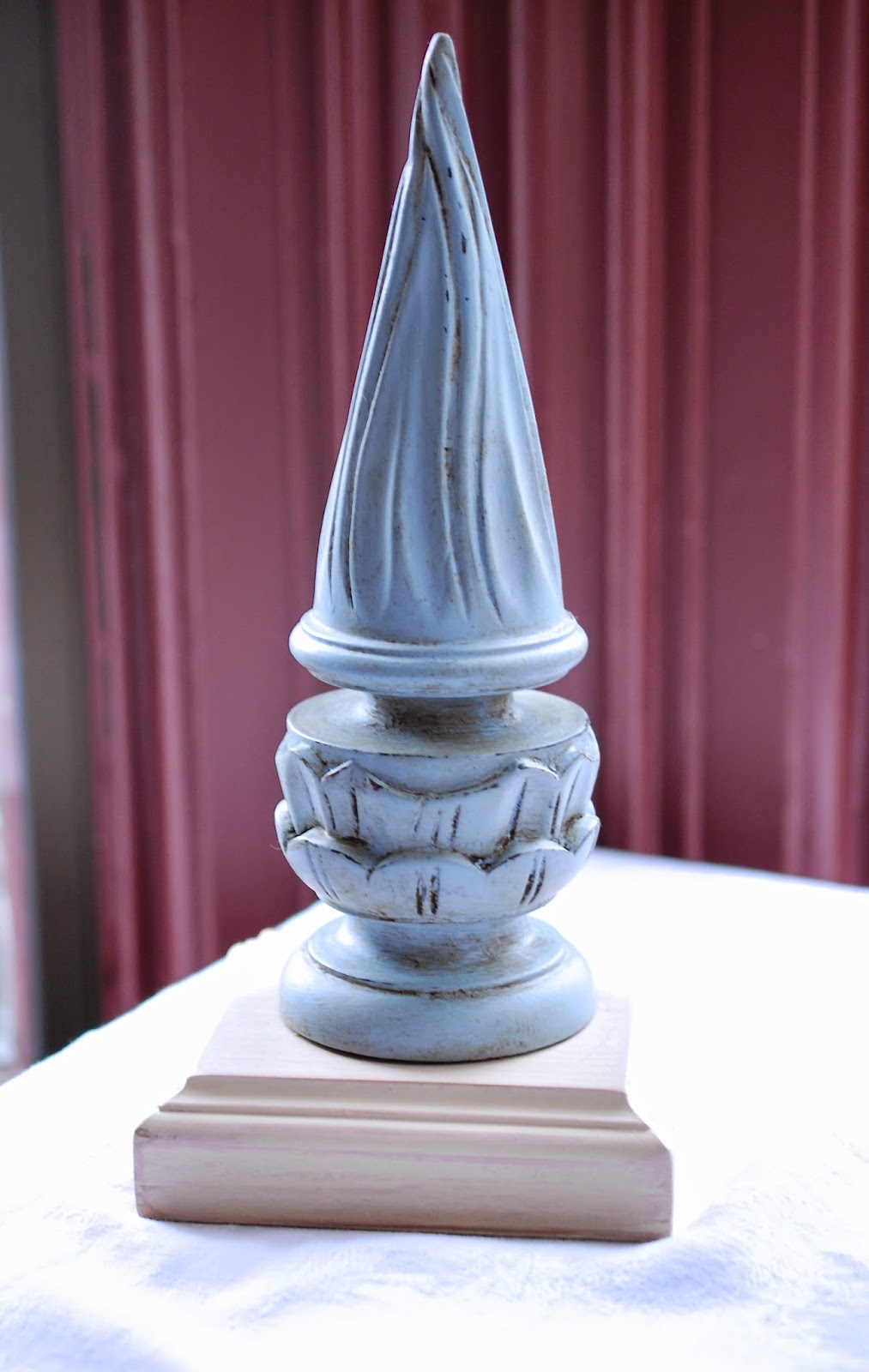 LeFinials: French Blue Flame Finial