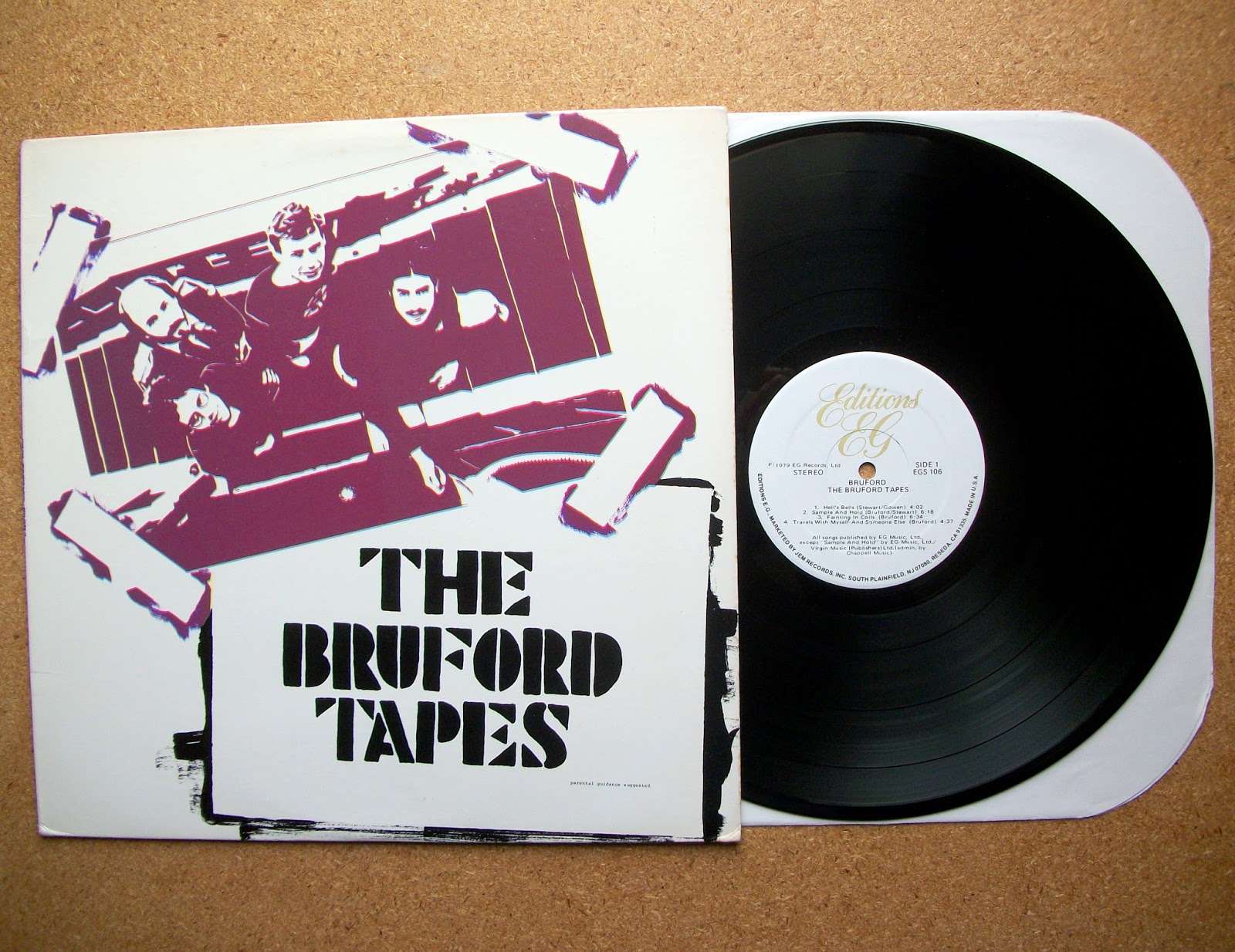 johnkatsmc5: Bill Bruford “The Bruford tapes"1979 UK Prog Instumental ...