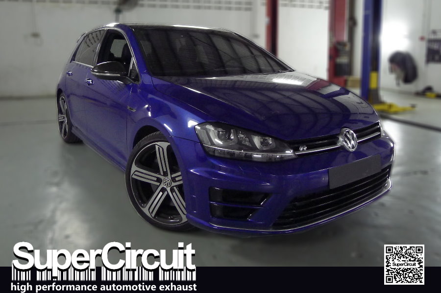 SUPERCIRCUIT Exhaust Pro Shop: Volkswagen Golf R Mk7 Catback Exhaust Custom