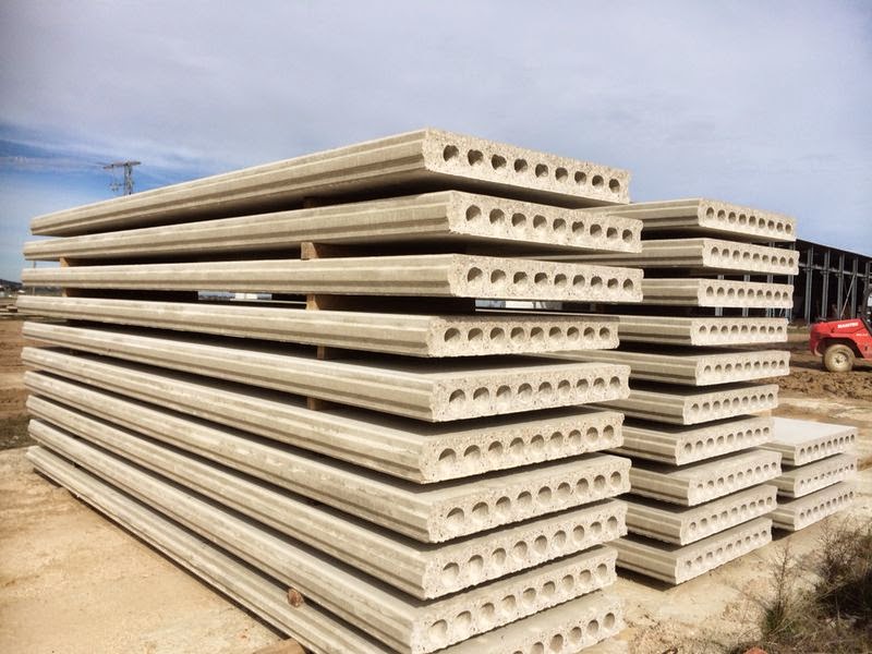 Placas prefabricadas hormigón Naves