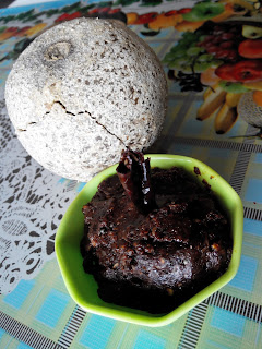 Srivalli's Kitchen: Wood apple Chutney- Velaga Pandu