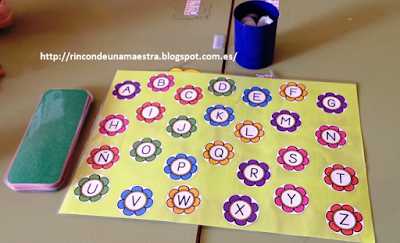 Rincón de una maestra: El bingo del abecedario