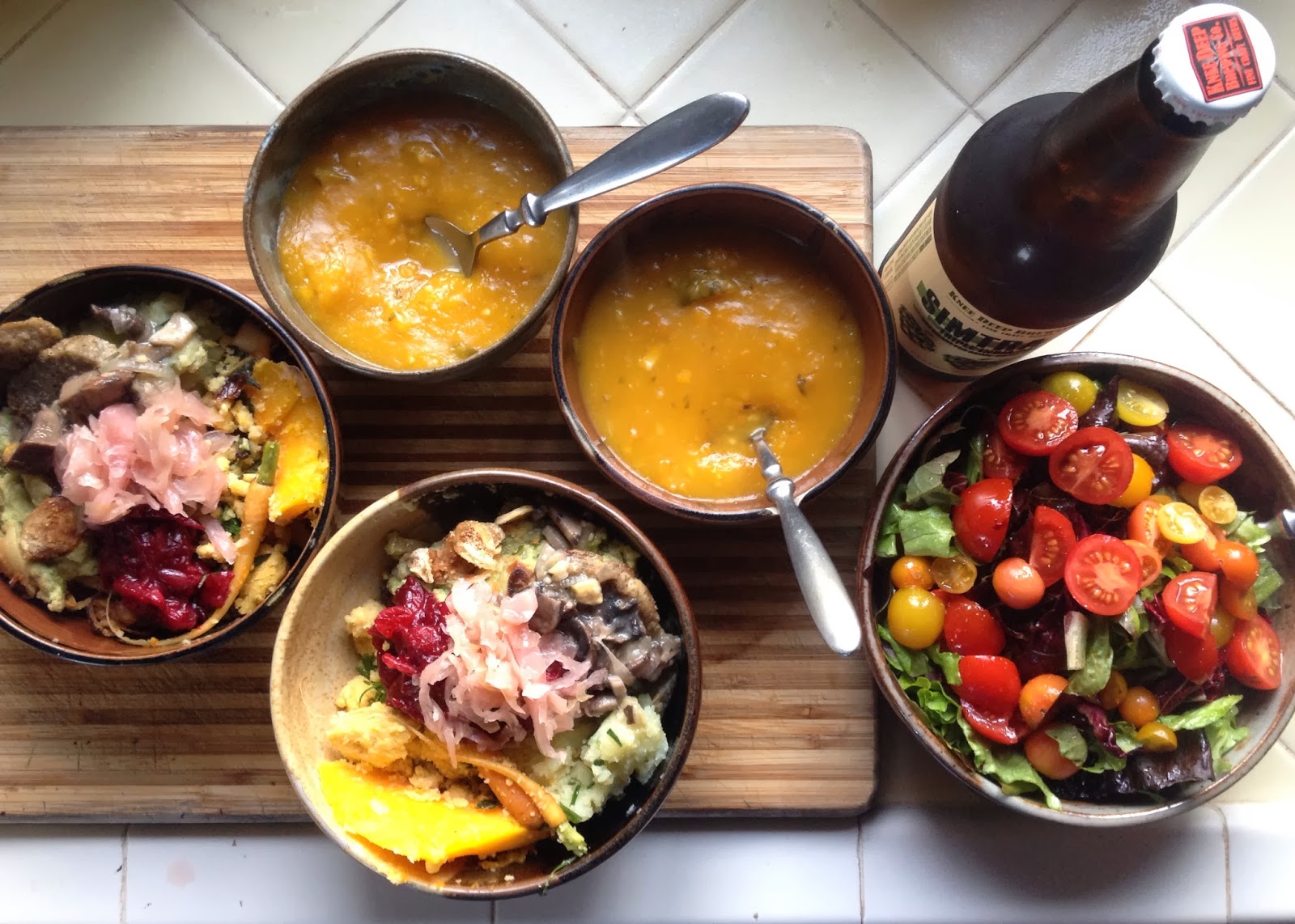 Feasting with Furlong Forest Farm: a meal: thanks for giving - so much ...