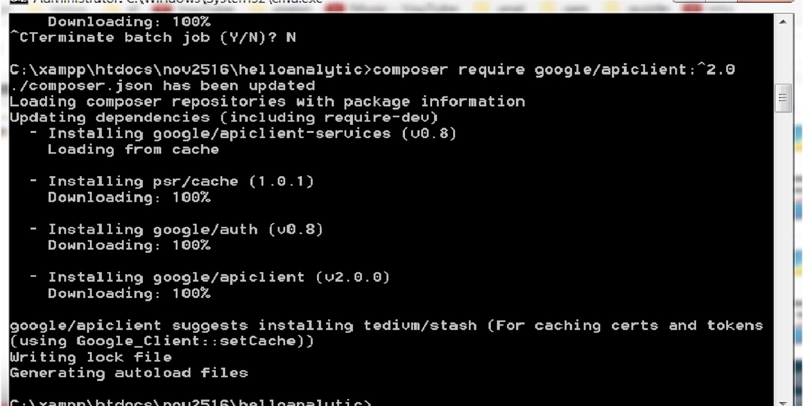 Code The Complex!: How to integrate google analytics API with php using service account!