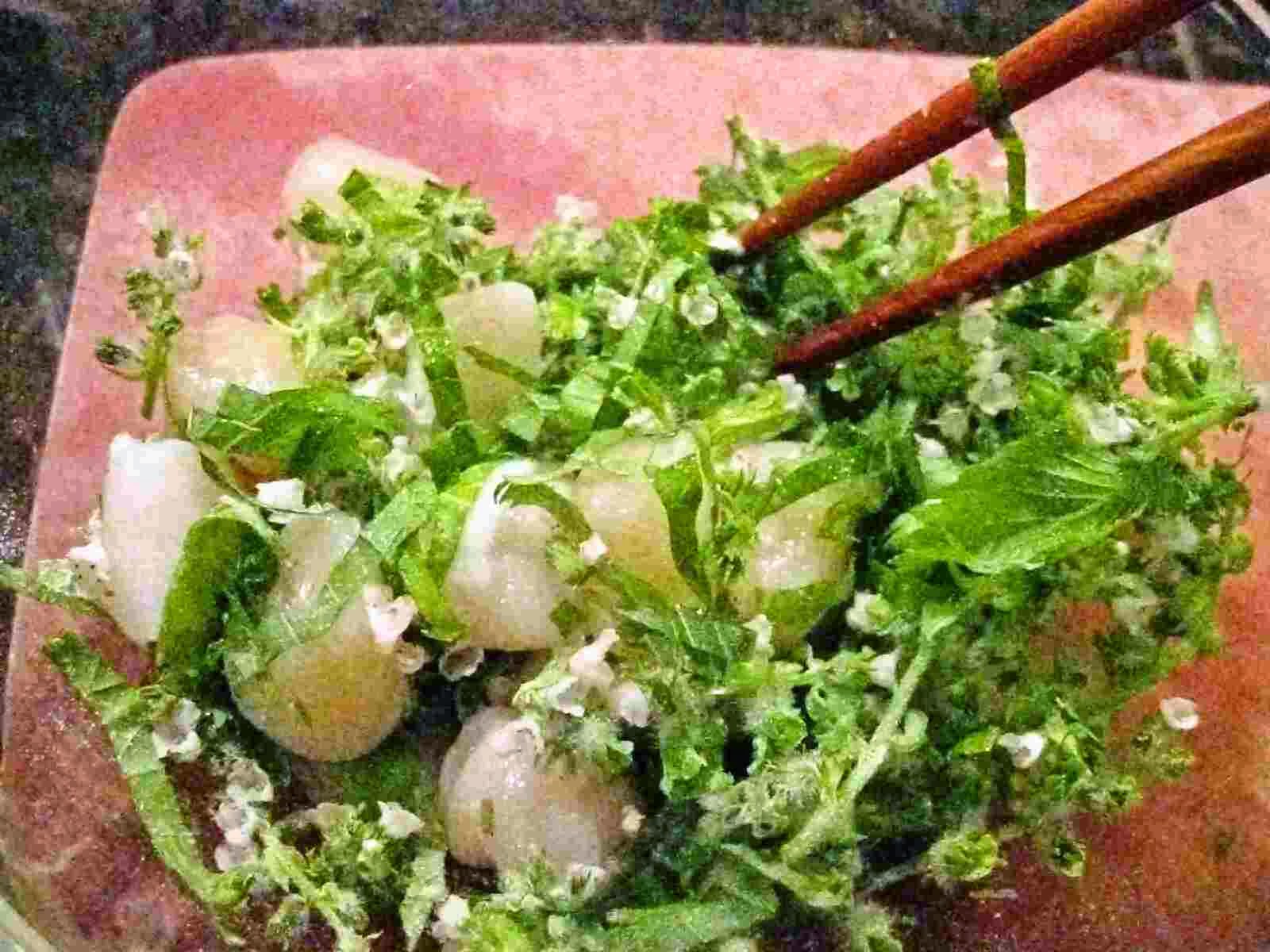 Recipes for Tom: Hanaho to kobashira no kakiage / mixed tempura with ...