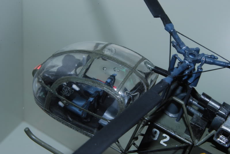 The Art of Styrene - Björns modeller: Alouette II, HKP 2, Heller 1/48 ...