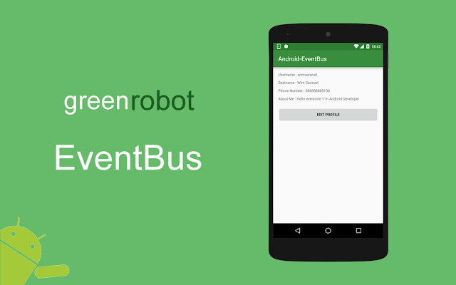 (Tutorial Android) Passing Object using Greenrobot EventBus - My Personal Blog