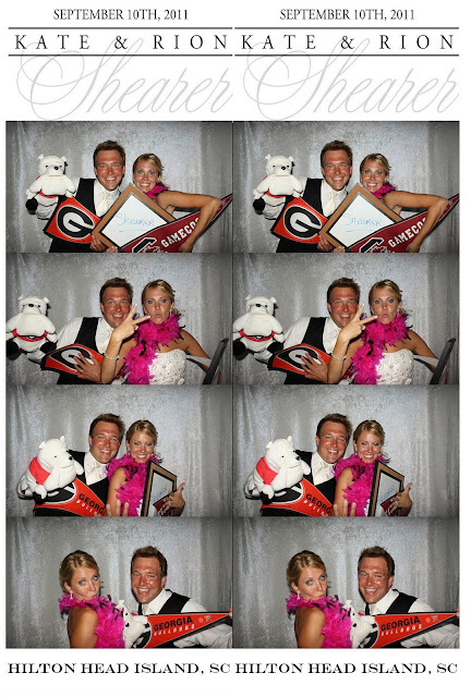 Dollface Photobooth: Kate Morin and Rion Shearer Tie the Knot, College ...