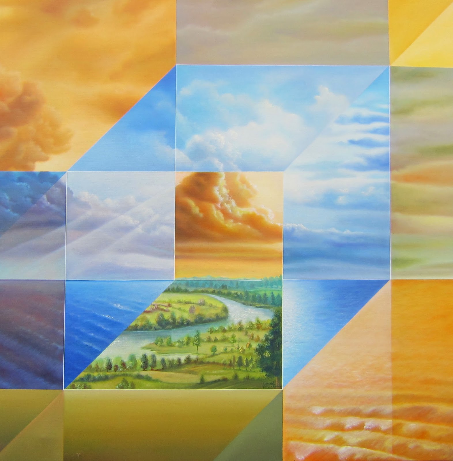 PINTORES COLOMBIANOS - ARTE: HOMERO AGUILAR