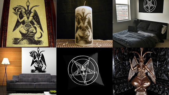 Frater Setnakh Ritual Art: Baphomet - Occult home decor inspirations