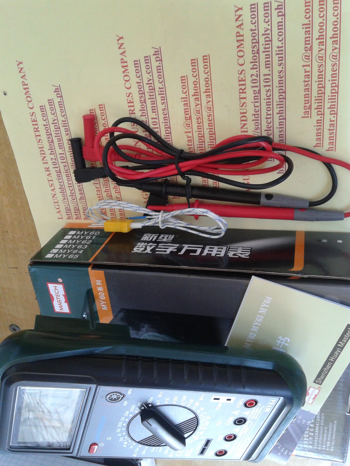 Soldering, Anti-Static, ThermoMeters Philippines: DIGITAL MULTIMETER ...