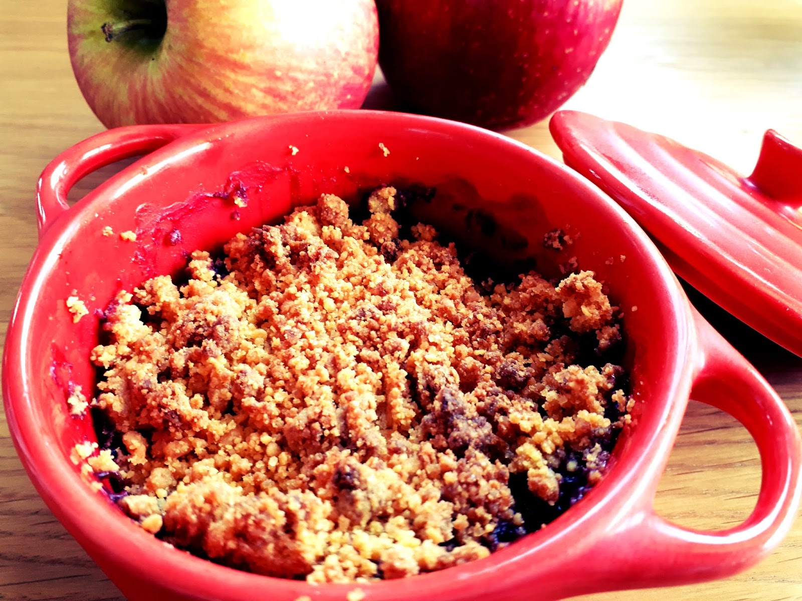 Un soupçon de gourmandise... sans gluten ! ;): Crumble pommes fruits ...