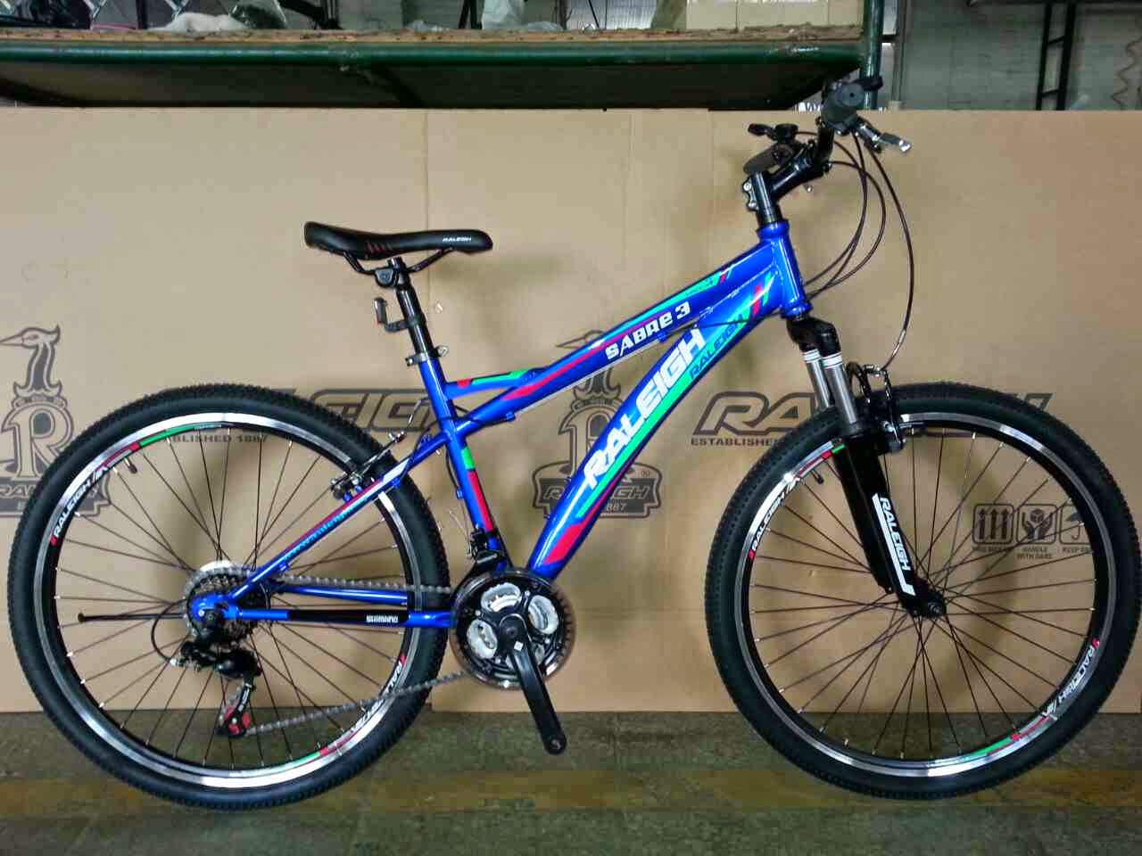 CHOO HO LEONG (CHL) Bicycle: 26" Raleigh Sabre 3 Mountain Bike (New Model)