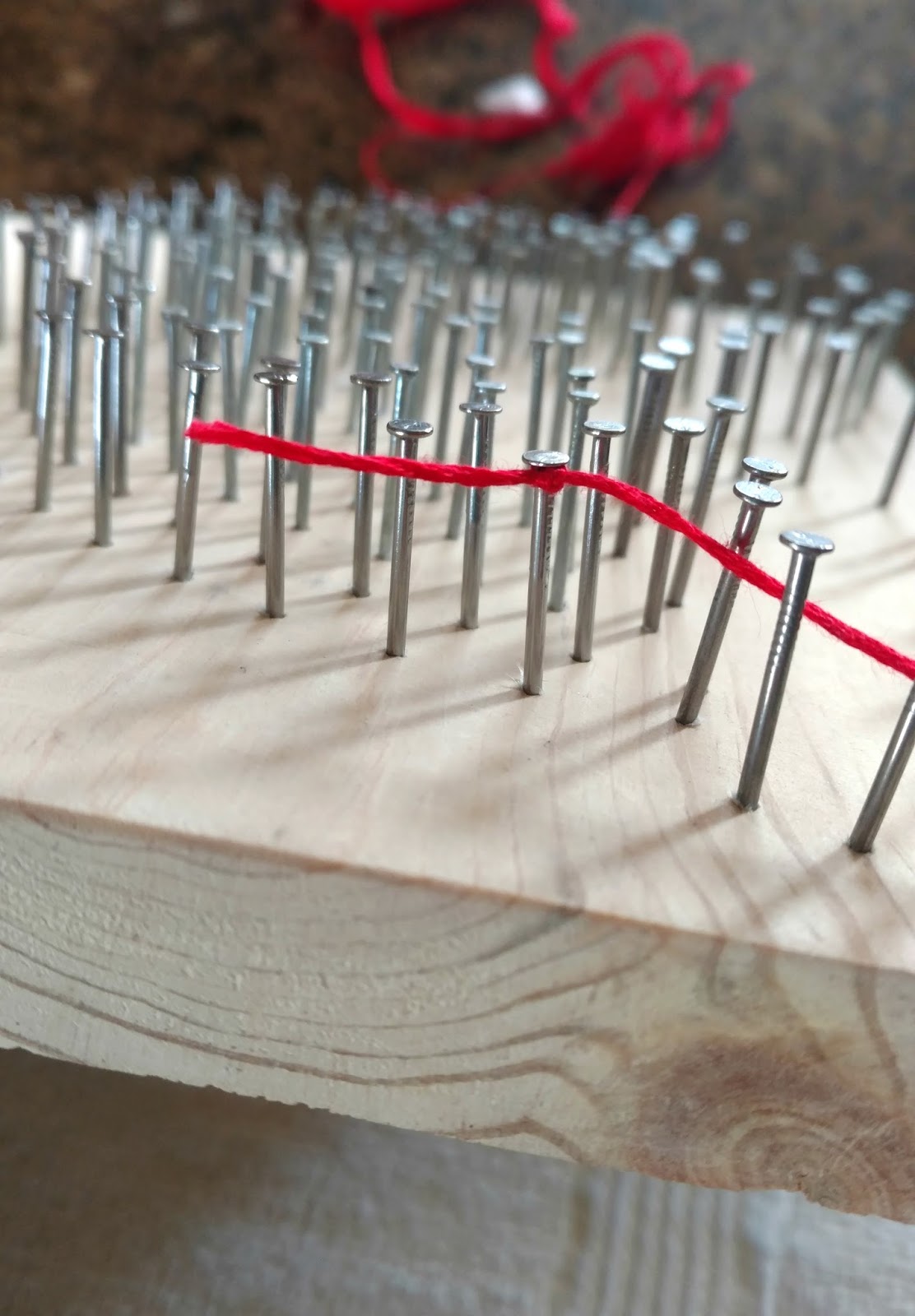 Rainbow String Art Tutorial - Sunshine and Munchkins