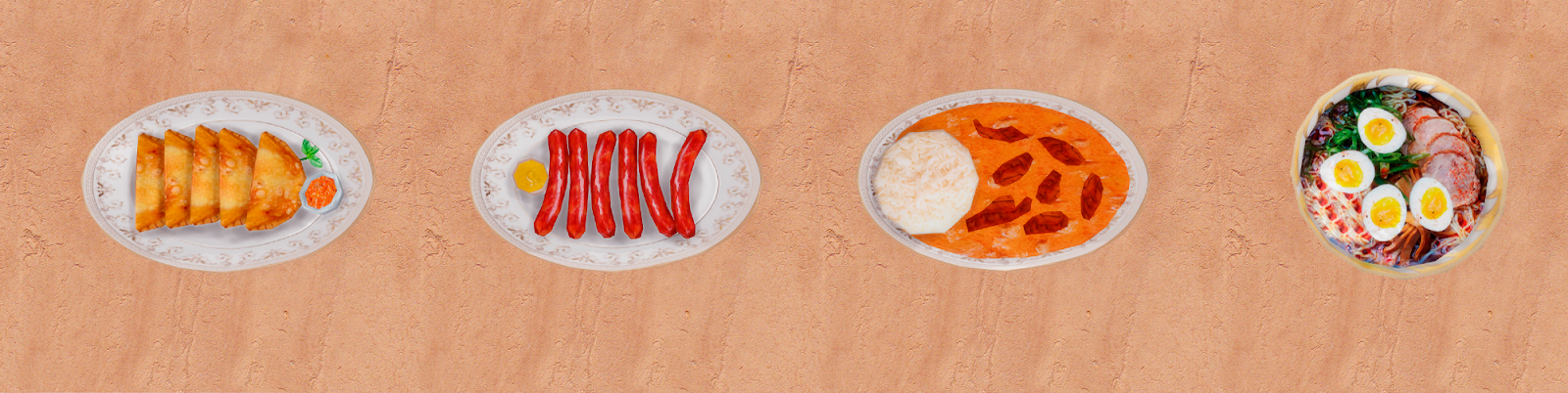 Utopia Sims: "City Living" Food Texture