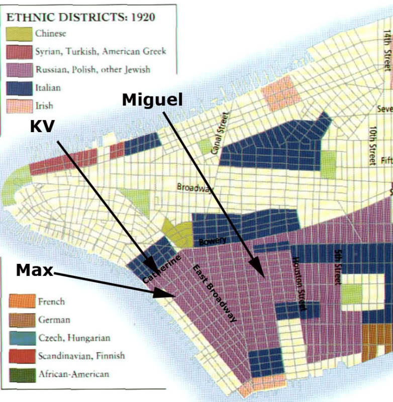 Ethnic Map Of New York City - Map