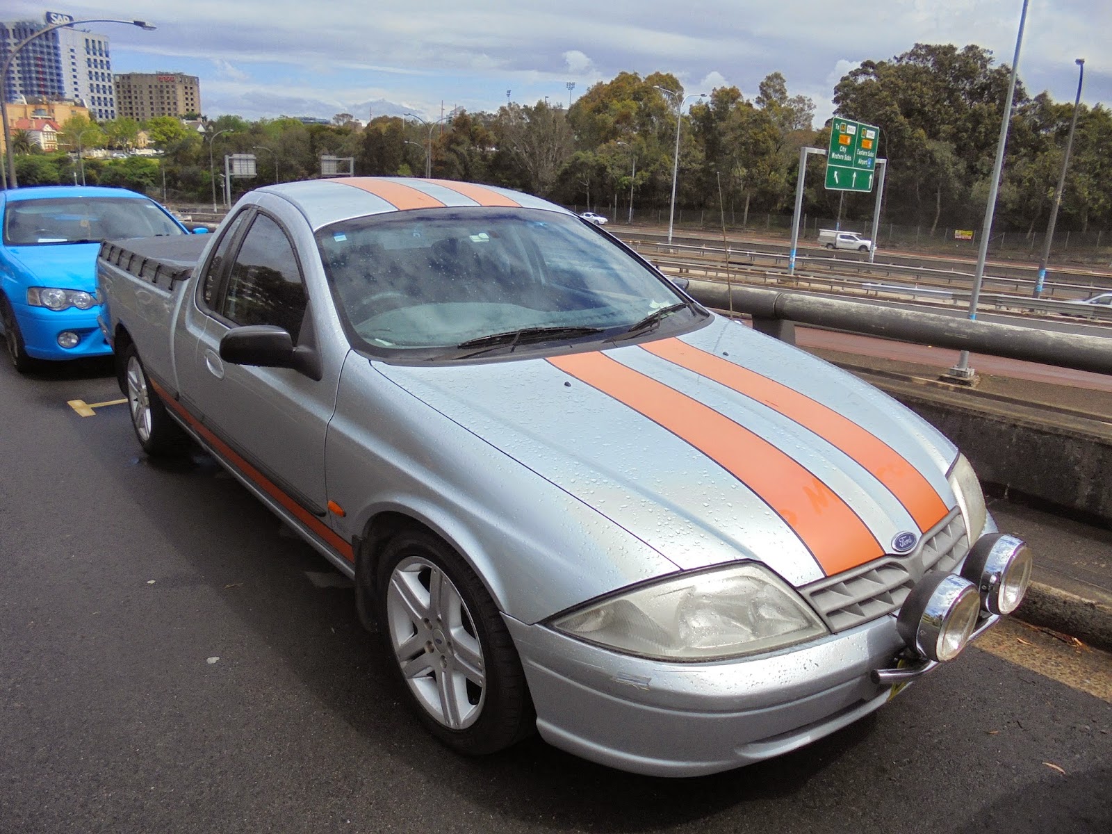 Aussie Old Parked Cars: 2000 Ford AU Falcon XL Ute