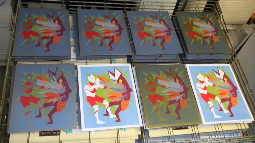 ::Art of ALDEN VIGUILLA::: Super Folio process