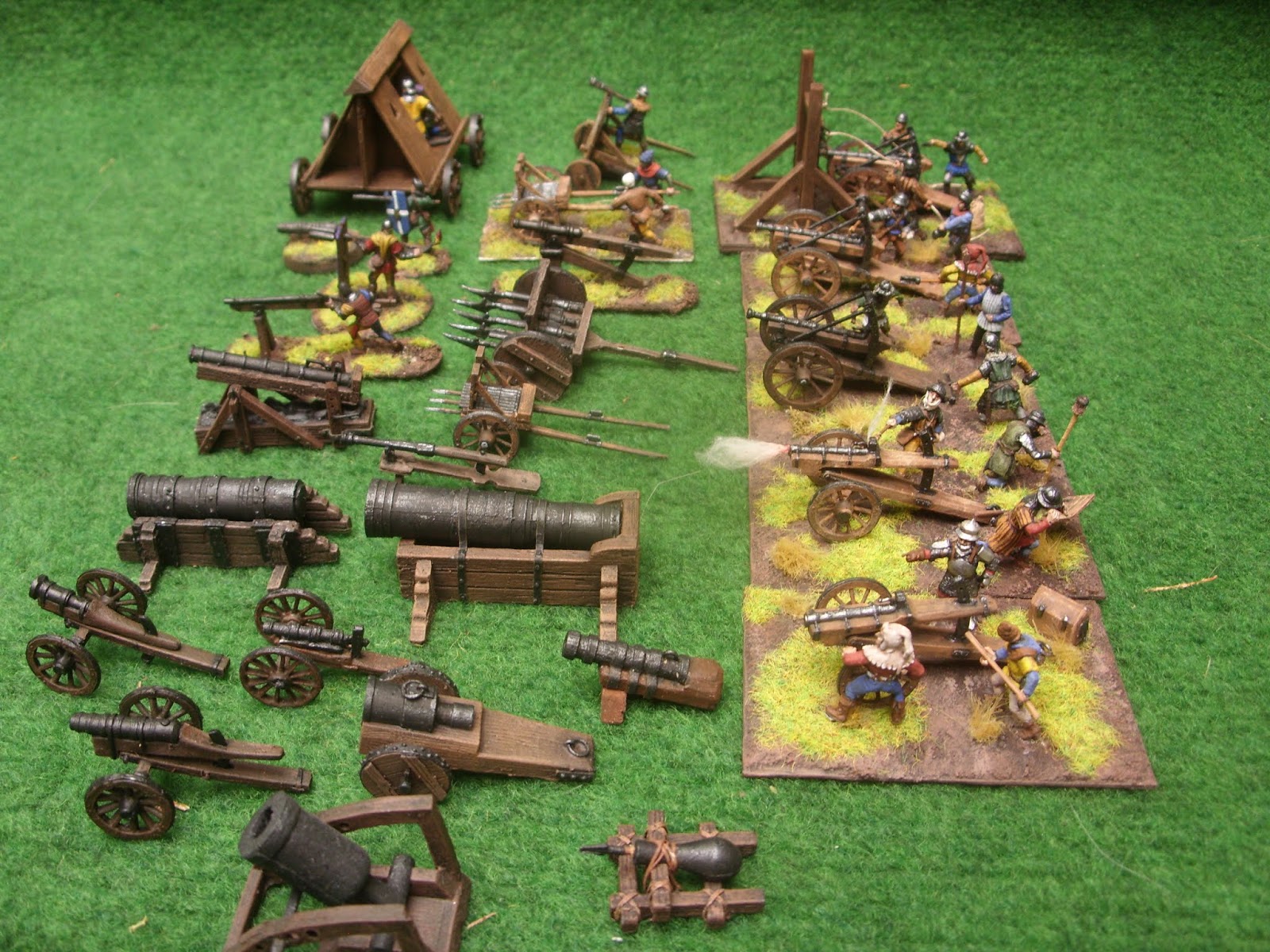 Paul´s Bods: Medieval artillery park