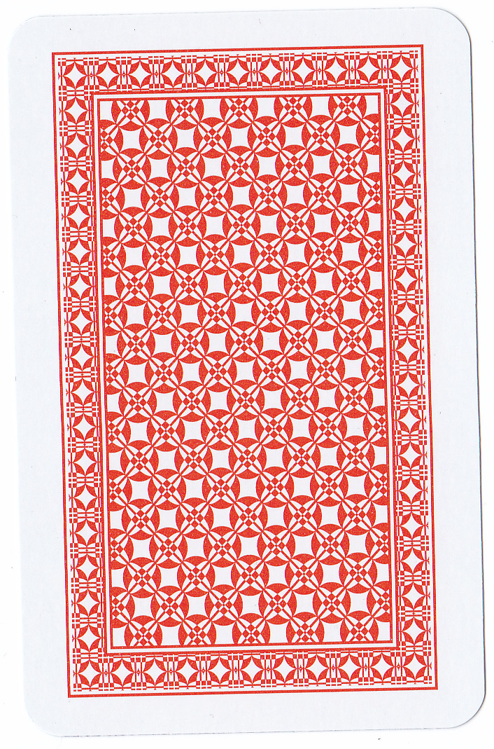 Kolekcjoner talii kart: 55 Playing cards - rewers