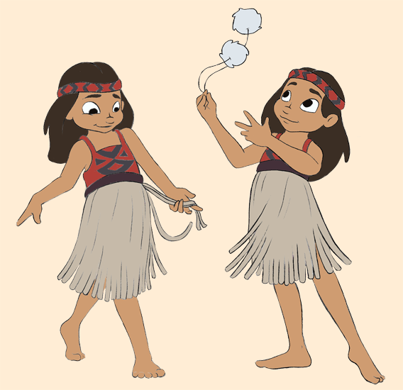 Winona's Art Blog: Maori Girl